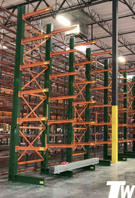 Cantilever Rack Warehouse Storage Systems - Total Warehouse