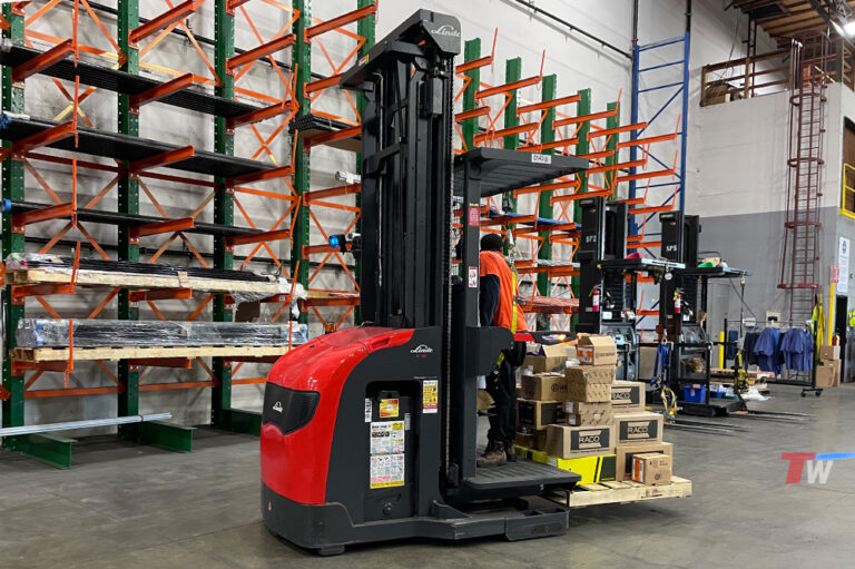 What are Order Picker Forklifts? | Total Warehouse