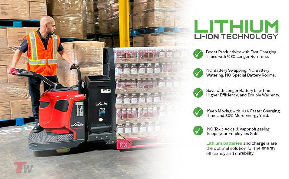 Linde 1101 Walkie Rider Truck | Total Warehouse