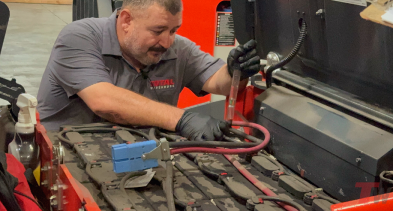 How To Water Your Forklift Battery | Total Warehouse